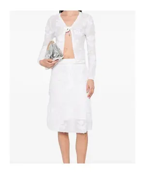 SHUSHU/TONG Long Sleeve Knitwear With Bow Detail - No