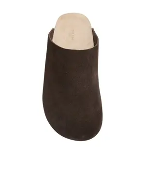 THE ROW Hudson Two Slip-on Slides - Coffee