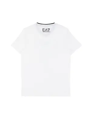 EA7 Logo T-shirt With Round Neck