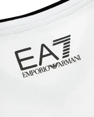 EA7 Logo T-shirt With Round Neck
