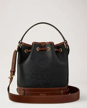 Mulberry Scotchgrain Buckle-detail Bucket Bag