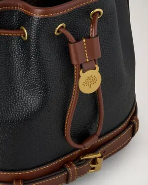 Mulberry Scotchgrain Buckle-detail Bucket Bag