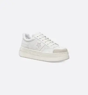 Dior Star Platform Sneakers - White