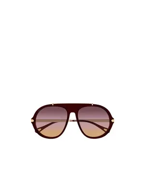 Chloé Aviator Sunglasses - Brown
