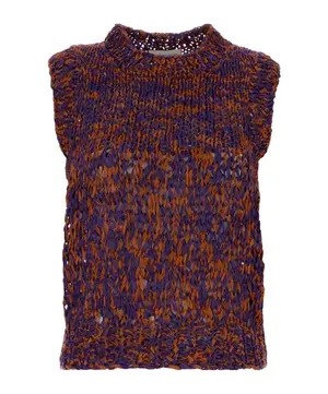 Dries Van Noten Sleeveless Knitted Sweater