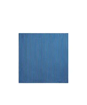 TOTEME Totême Finished-Edge Striped Scarf Blue/navy