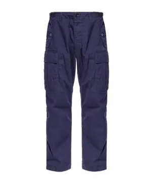 Dsquared2 Cargo Trousers With Logo Print - Blue