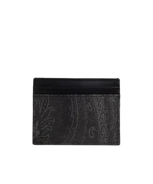 Etro Logo Embossed Wallet