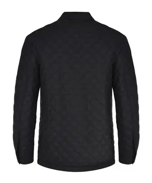 Tagliatore Quilted Shirt Collar Jacket