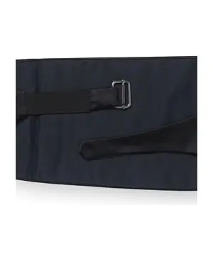 Brunello Cucinelli Pleated Satin Cummerbund