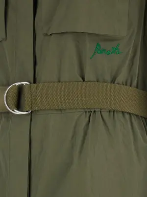 P.a.r.o.s.h Cotton Belted Jumpsuit