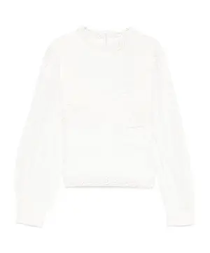 Farm Rio Long-sleeved Blouse - White