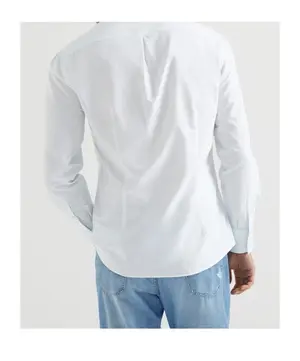 Brunello Cucinelli Striped Cotton Shirt