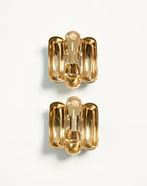 Valentino Garavani Metal And Enamel Earrings