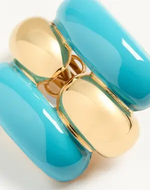 Valentino Garavani Metal And Enamel Earrings