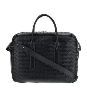 Bottega Veneta Intrecciato Zipped Travel Bag