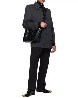 Bottega Veneta Intrecciato Zipped Travel Bag