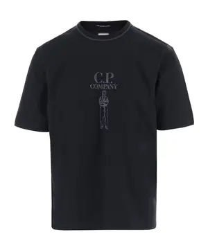 C.P. COMPANY Short-sleeved Print T-shirt