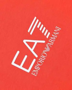 EA7 Logo T-shirt With Round Neck