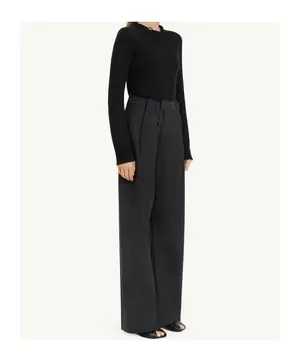 MAISON MARGIELA Wide Leg Tailored Trousers