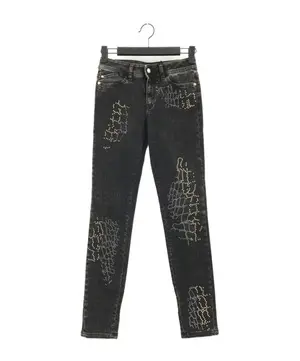 Just Cavalli Embellished Denim Pants