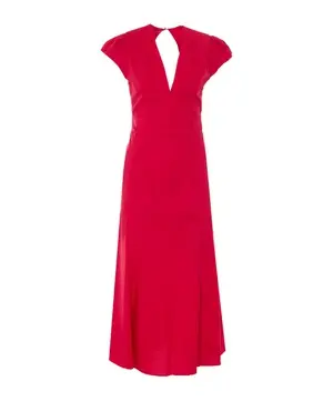 TWINSET V-neck Maxi Dress