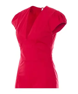 TWINSET V-neck Maxi Dress