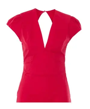 TWINSET V-neck Maxi Dress