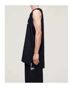 Y3 Logo Printed Crewneck Tank Top