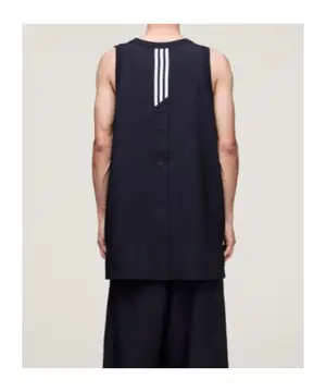 Y3 Logo Printed Crewneck Tank Top