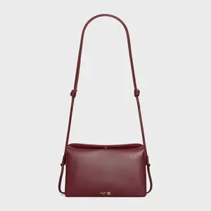 Celine Trio Flap Bag In Smooth Lambskin