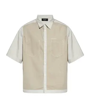 Dsquared2 Short Sleeve Shirt - Off-white