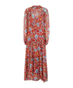 Rixo Adalind Floral Print Maxi Dress