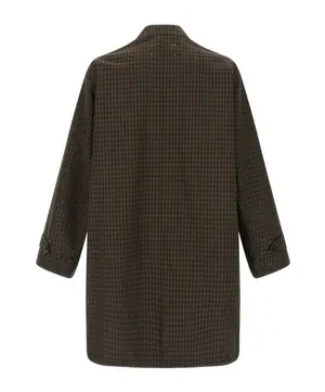 MAISON MARGIELA Checked Single-breasted Coat