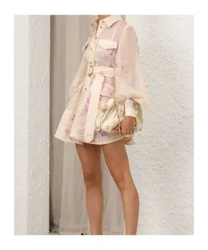 Zimmermann Hypnotic Utility Mini Dress