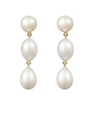 SOPHIE BILLE BRAHE Sophie Bille Brahe Pearl Drop Earrings