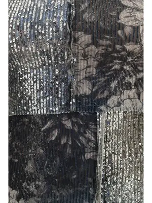 MAISON MARGIELA Sleeveless Sequined Top - Grey