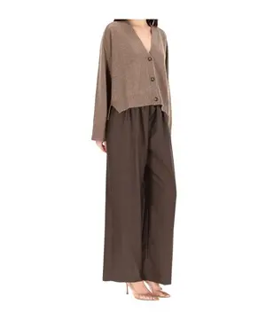 Loulou De Saison Kaia V-neck Cardigan - Brown