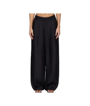 LISA YANG Pleated Straight-leg Pants - No