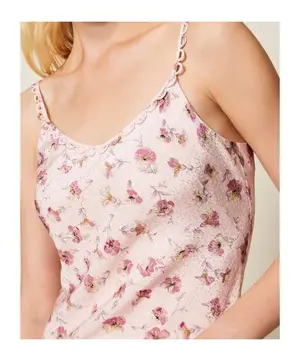 TWINSET Floral Print Maxi Dress