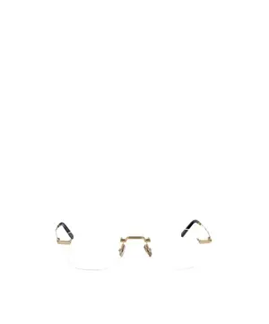 Dior Rimless Eyeglasses - White