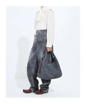 Bottega Veneta Large Campana Hobo Bag - Cloud Blue
