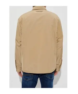 Dsquared2 Insulated Button-up Jacket - Beige