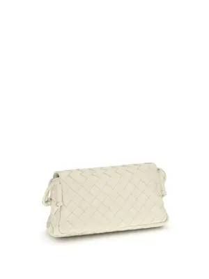 Bottega Veneta Notturno Pouch Bag - Nude
