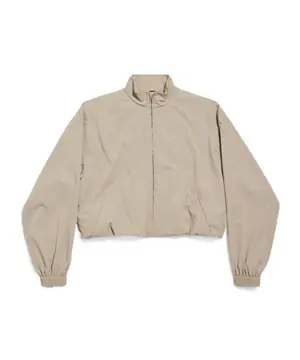 Balenciaga Zip-up Track Jacket - Dune