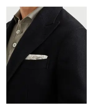 Brunello Cucinelli Peak-lapel Blazer - Black