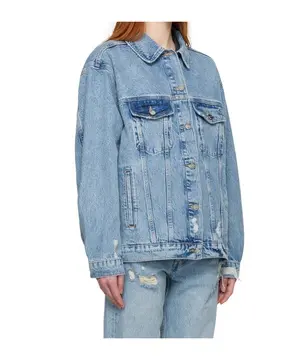 ANINE BING Rory Denim Jacket - Blue