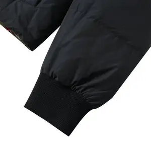 Burberry Zippered Cotton Jacket With Stand Collar