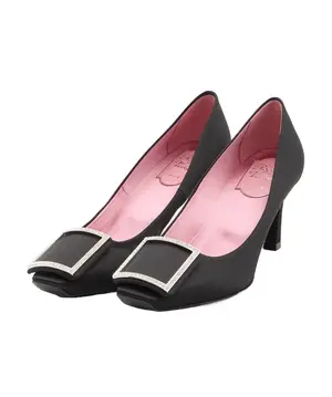 ROGER VIVIER Trompette Crystal Buckle Pumps