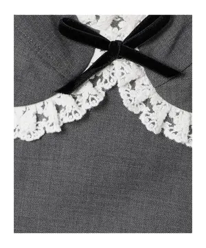 SHUSHU/TONG Lace Detail Dress